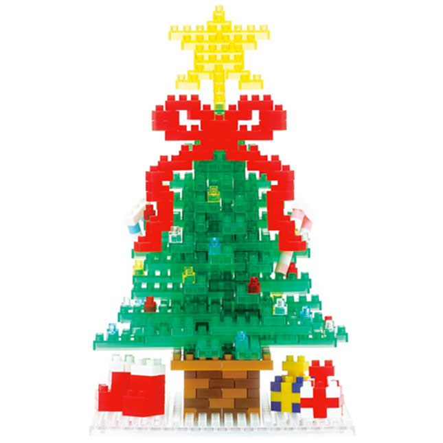 Nanoblock Christmas Tree - - Fat Brain Toys