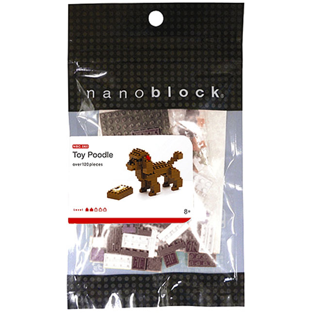 Nanoblock Toy Poodle - - Fat Brain Toys
