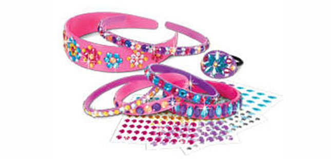 Stick n Style Sparkle Bands - - Fat Brain Toys