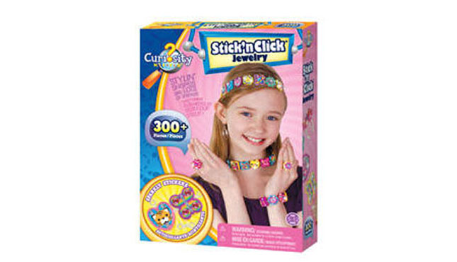 Curiosity Kits Stick n Click Jewelry - - Fat Brain Toys
