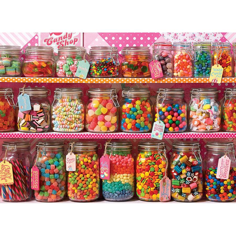 Candy Counter Family Pieces Puzzle - 350 pc - - Fat Brain Toys