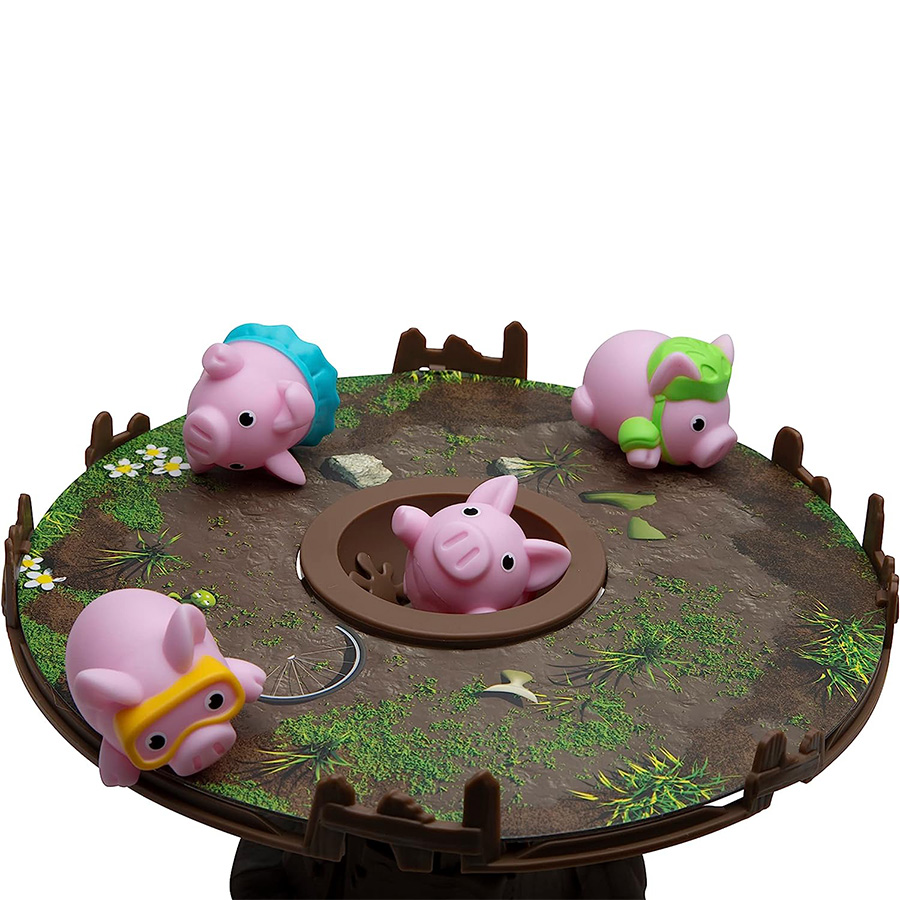 Pigs on Trampolines - - Farm Toys