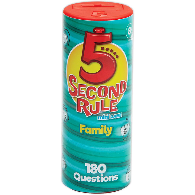 5 Second Rule Mini Tube - Family - - Fat Brain Toys