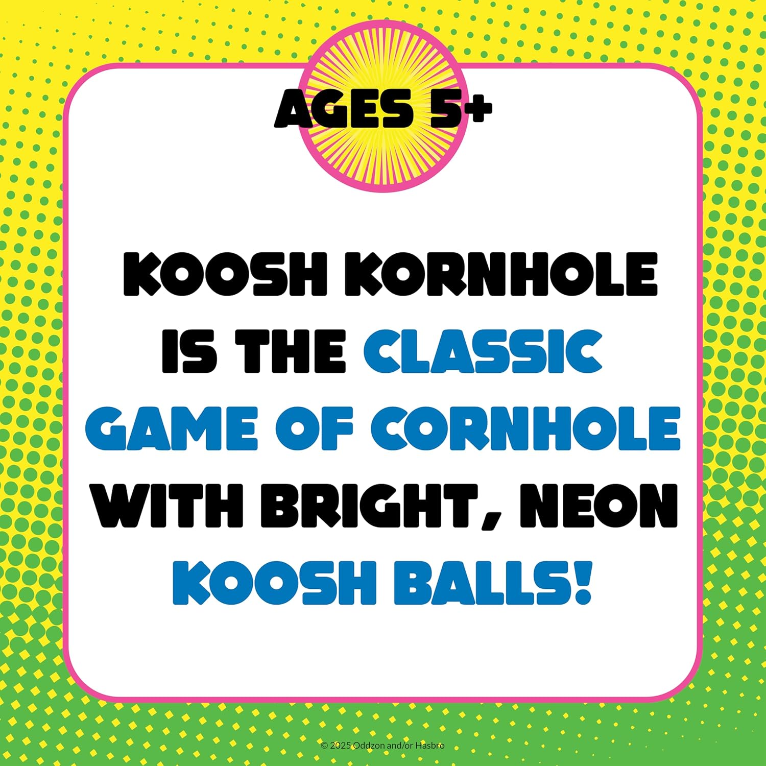 Koosh Kornhole - Best Active Play for Ages 5 to 10 - Fat Brain Toys
