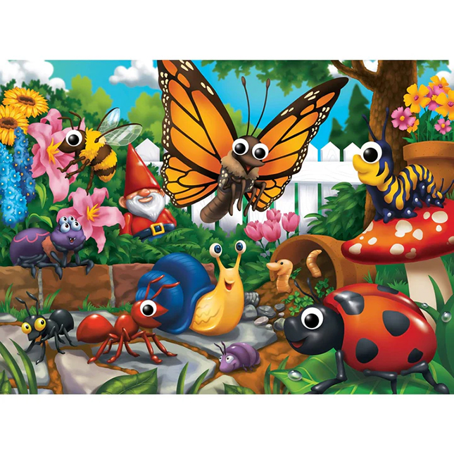 Googly Eyes Puzzle Bug Zone - 48 pc - Best Puzzles for Ages 4 to 8