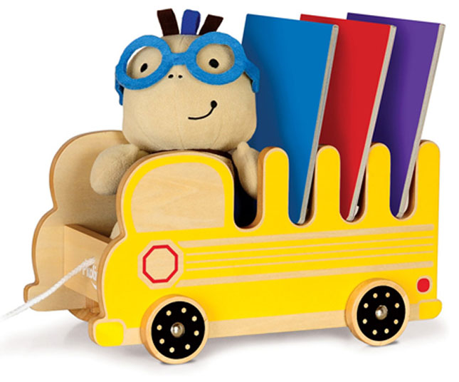P'kolino Book Buggee - School Bus - - Fat Brain Toys