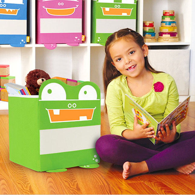 P'kolino Mess Eaters Shelf Storage Bins - - Fat Brain Toys