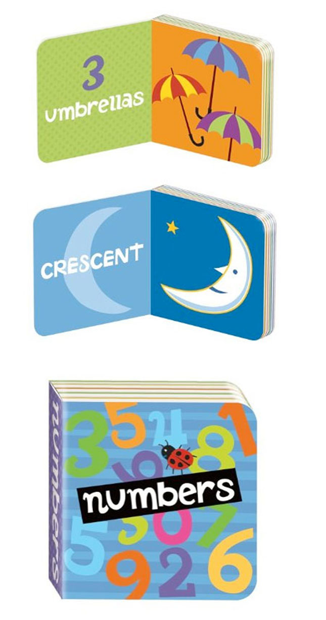 Numbers, Colors, Shapes Book Set - - Fat Brain Toys