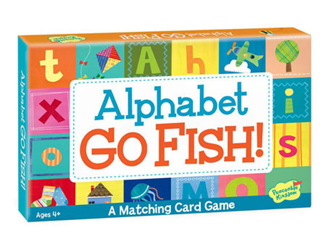 Alphabet Go Fish! Card Game - - Fat Brain Toys