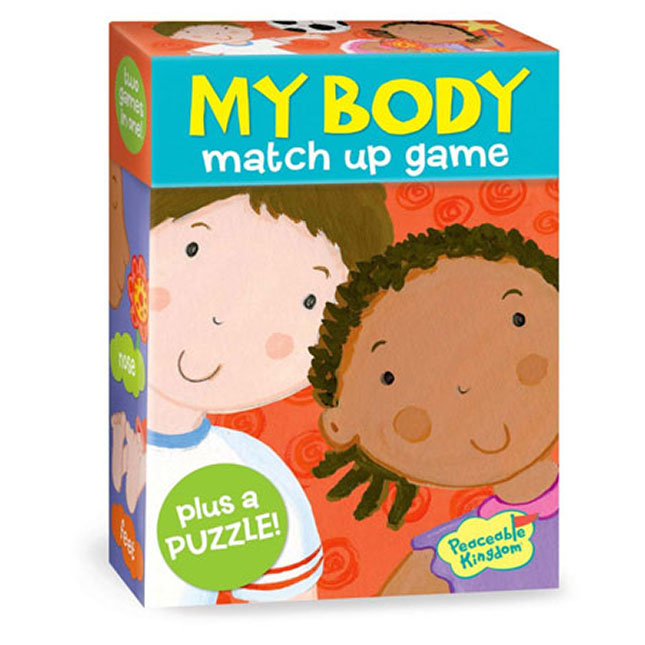 My Body Match Up Game & Puzzle - - Fat Brain Toys