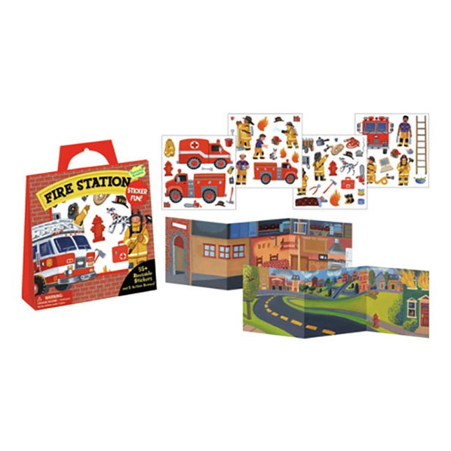 Reusable Sticker Tote - - Fat Brain Toys