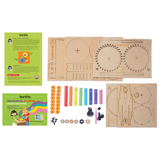 Smartivity Mechanical Xylofun Music Machine - - Fat Brain Toys