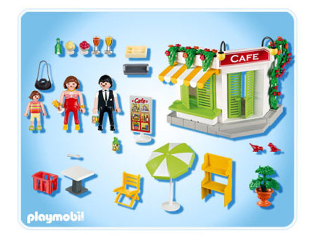 Playmobil Harbor - Harbor Cafe - - Fat Brain Toys