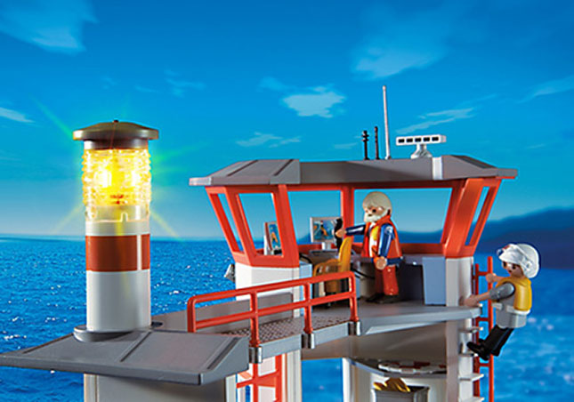 Playmobil Coast Guard - Coast Guard Station with Lighthouse
