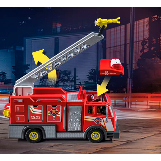Playmobil Vehicles - Fire Truck - Best for Ages 4 to 10