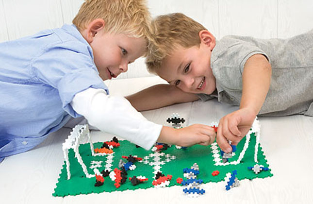 Plus Plus Mini - 100 piece set - - Fat Brain Toys