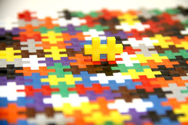 Plus Plus Mini - 100 piece set - - Fat Brain Toys