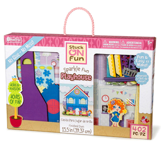 Sparkle Fun Playhouse Kit - - Fat Brain Toys