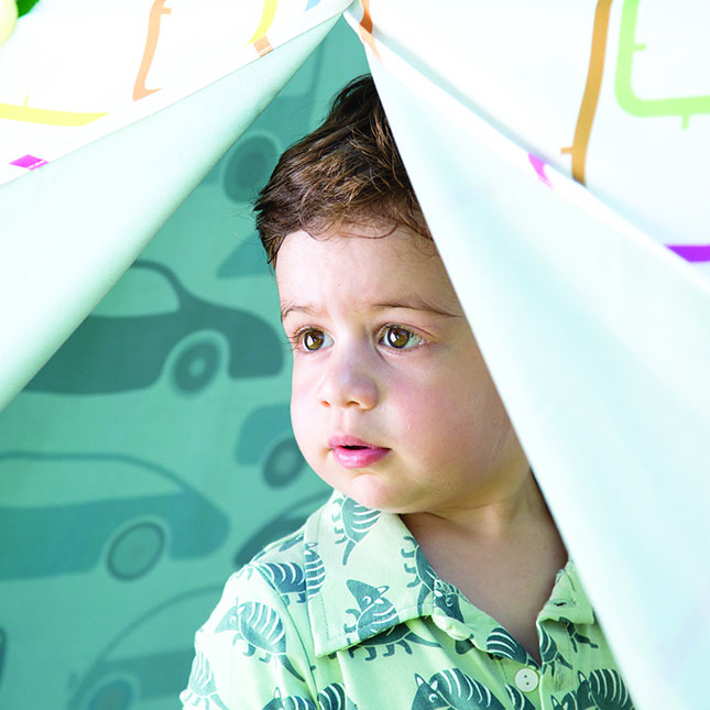 Traffic Jam Interchangeable Teepee - - Fat Brain Toys