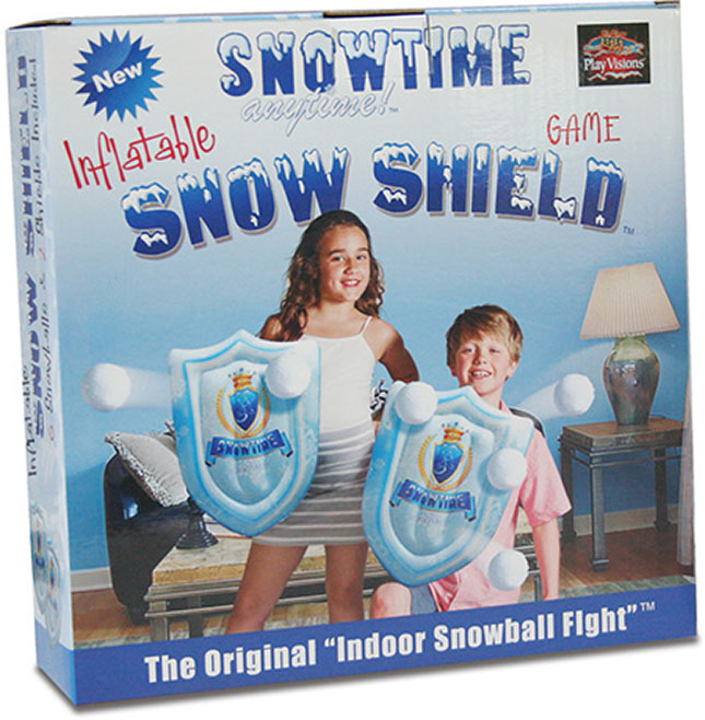 Snowtime Inflatable Snow Shield Game - - Fat Brain Toys