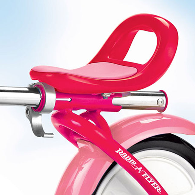 Girls Grow 'N Go Bike with Wagonberry Color - - Fat Brain Toys