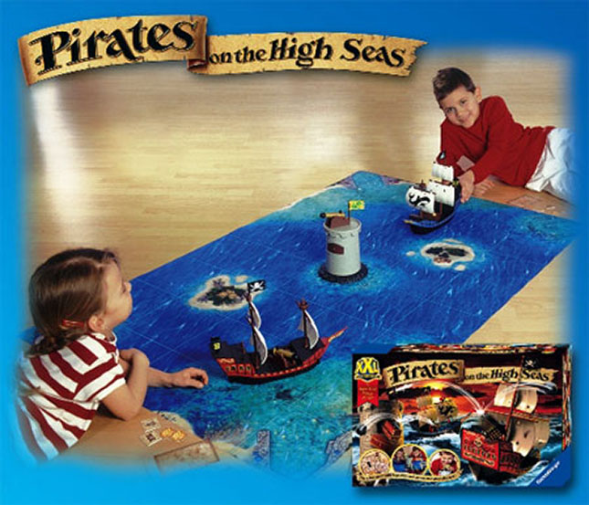 Pirates on the High Seas XXL Adventure Game - - Fat Brain Toys