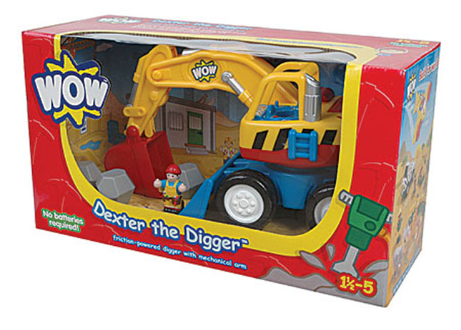 WOW - Dexter the Digger - - Fat Brain Toys