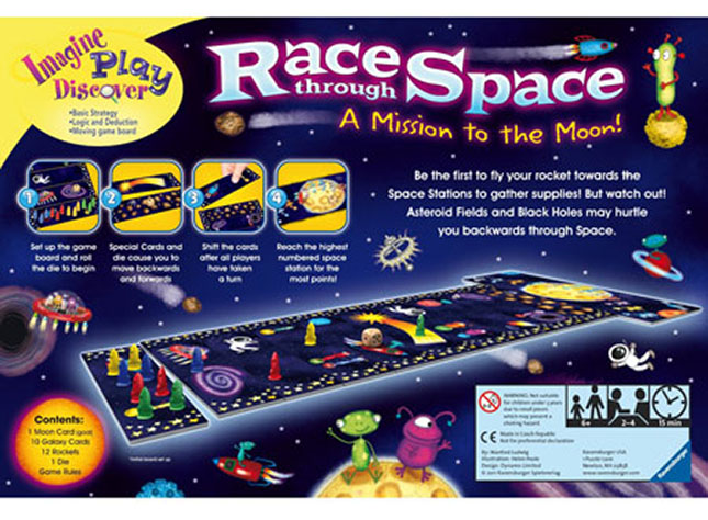 Race Through Space - - Fat Brain Toys