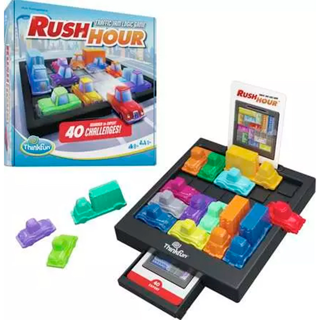 Think Fun Rush Hour - Best Brainteasers for Ages 8 to 12