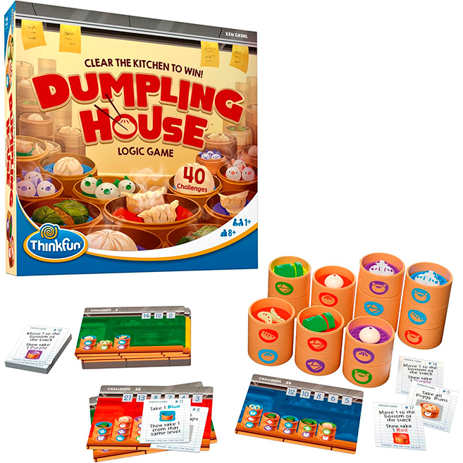 Think Fun Dumpling House - Best Brainteasers for Ages 8 to 12