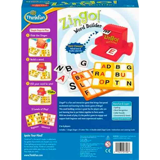 Think Fun Zingo - Best Games for Ages 4 to 9 - Fat Brain Toys