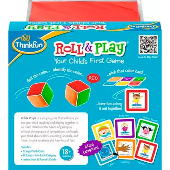 Think Fun Roll & Play - Best Early Learning Toys for Ages 2 to 4