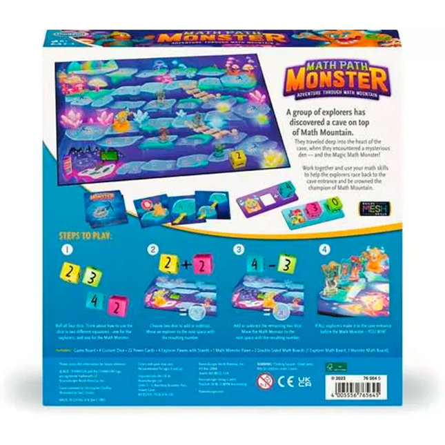 Think Fun Math Path Monster - Best Games for Ages 6 to 11