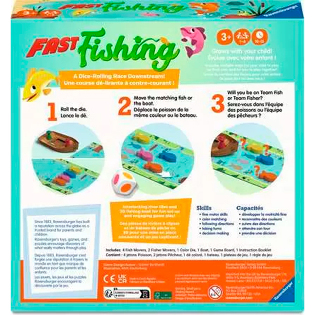 Fast Fishing - Best Games for Ages 3 to 9 - Fat Brain Toys