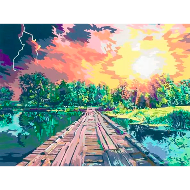 CreArt Canvas Magical Light - 12x16 - Best for Ages 7 to 12