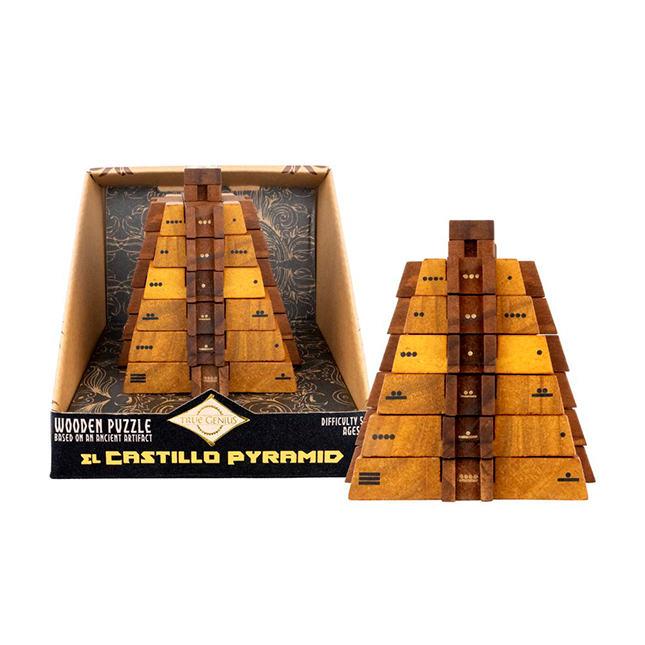 True Genius El Castillo Pyramid - - Fat Brain Toys