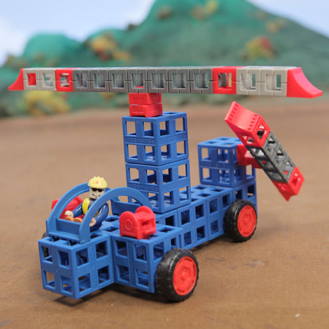 Rokenbok ROK Blocks Preschool Building Set - - Fat Brain Toys