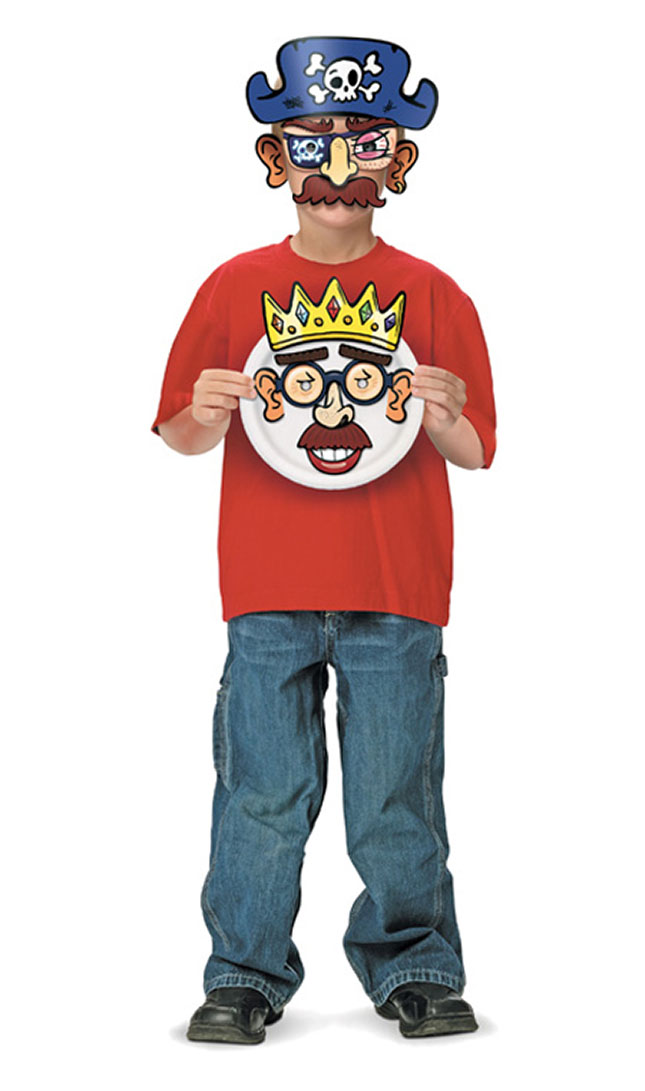 Jumbo Play Faces Pasting Pieces - - Fat Brain Toys