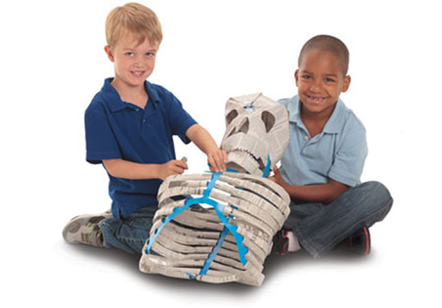 Newspaper Skeleton - - Fat Brain Toys