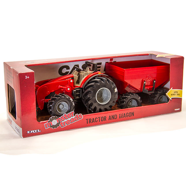 M4 Case IH Monster Treads Tractor with Gravity Wagon