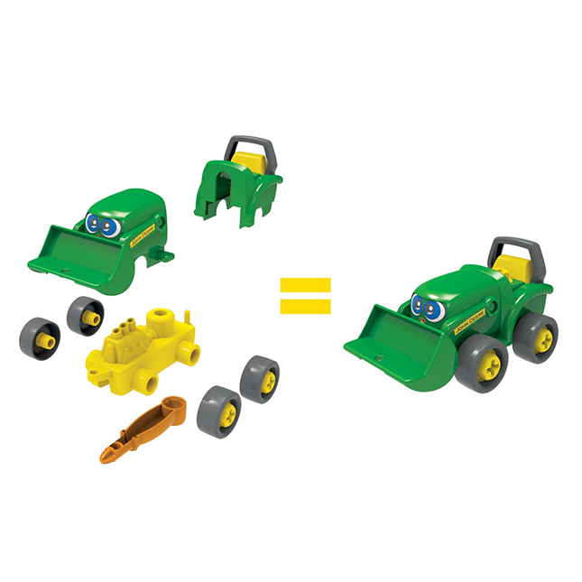 John Deere Build A Buddy Bonnie Scoop Tractor with Wagon