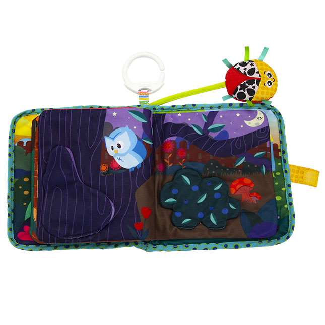 Lamaze Bitty Bug's Day Book - Baby Gear - Fat Brain Baby