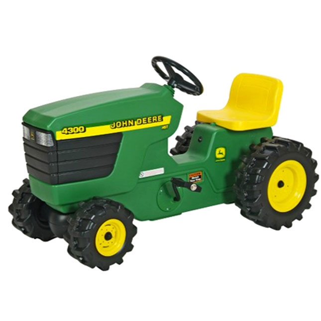 John Deere Plastic Pedal Tractor - - Fat Brain Toys
