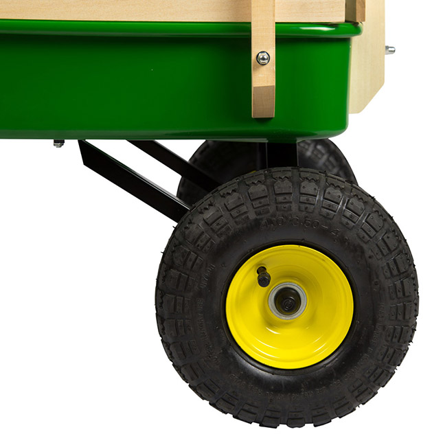 John Deere Stake Wagon - Green - - Farm Toys