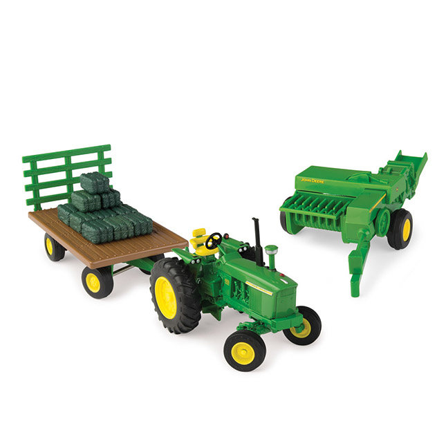 1/32 John Deere Die Cast Haying Set - - Farm Toys