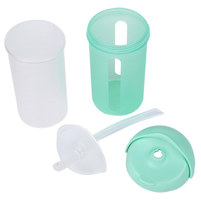 Boon SWIG Silicone Straw Cup - 9 oz. Straw Sippy Cup for 6m+ - Mint