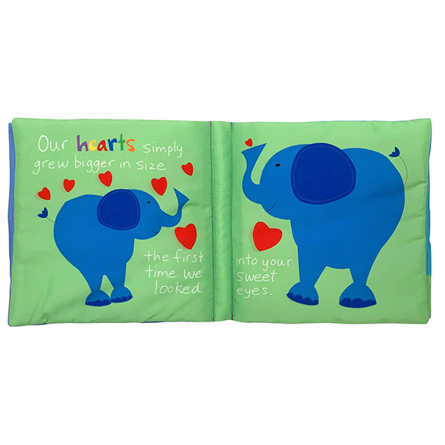 My First Cloth Book: Welcome Little One - Baby Gear - Fat Brain Baby