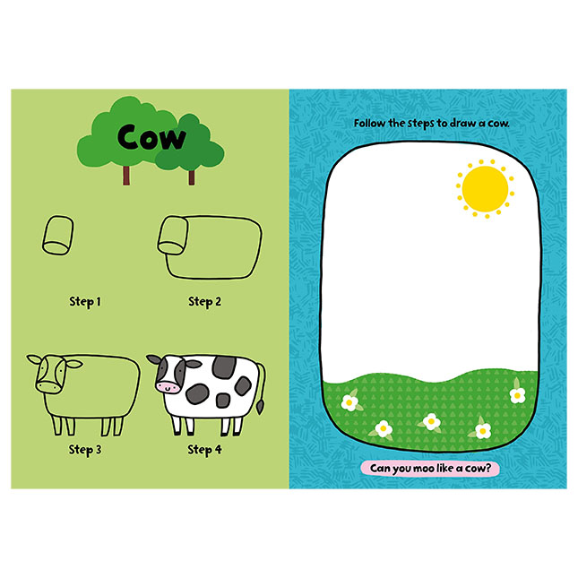 My First Learn-to-Draw - Farm Animals - - Farm Toys