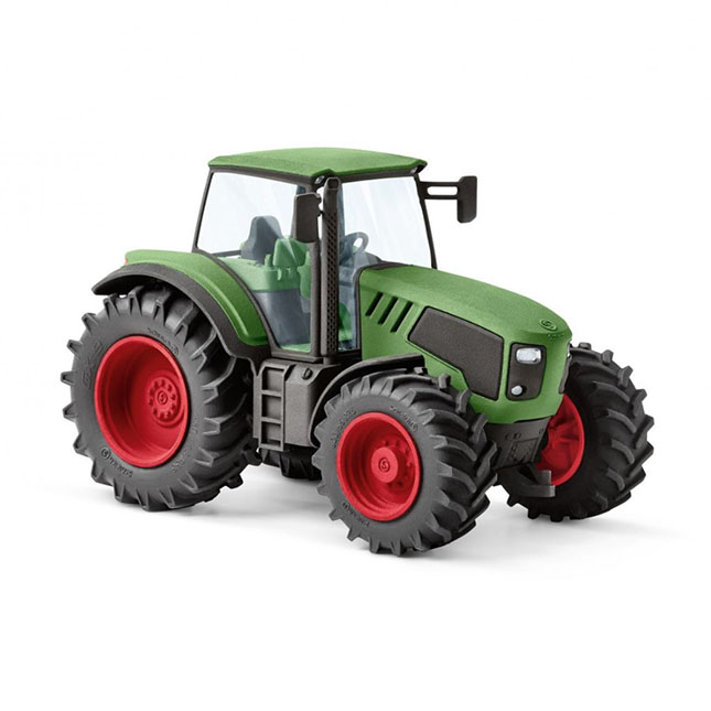 Farm World Tractor with Trailer - - Fat Brain Toys