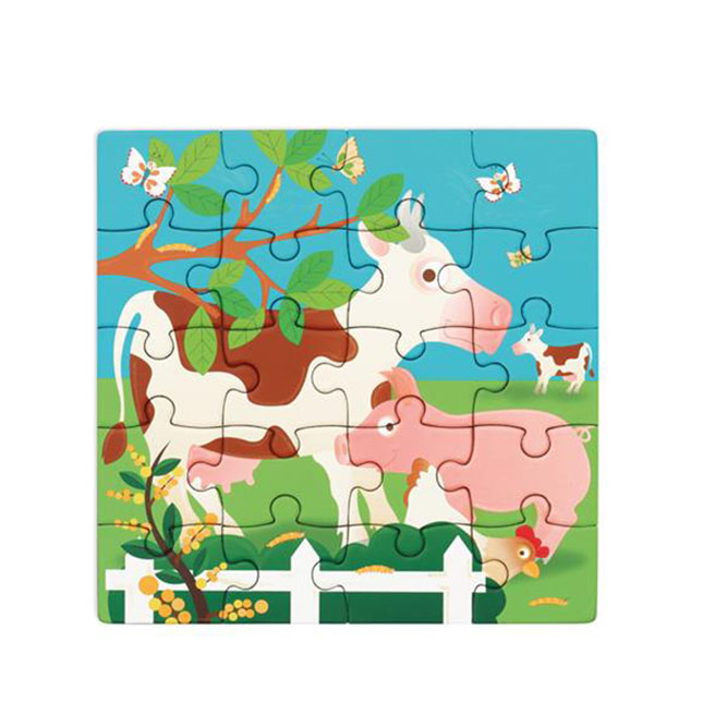 Magnetic Puzzle Book to Go - Farm - - Farm Toys